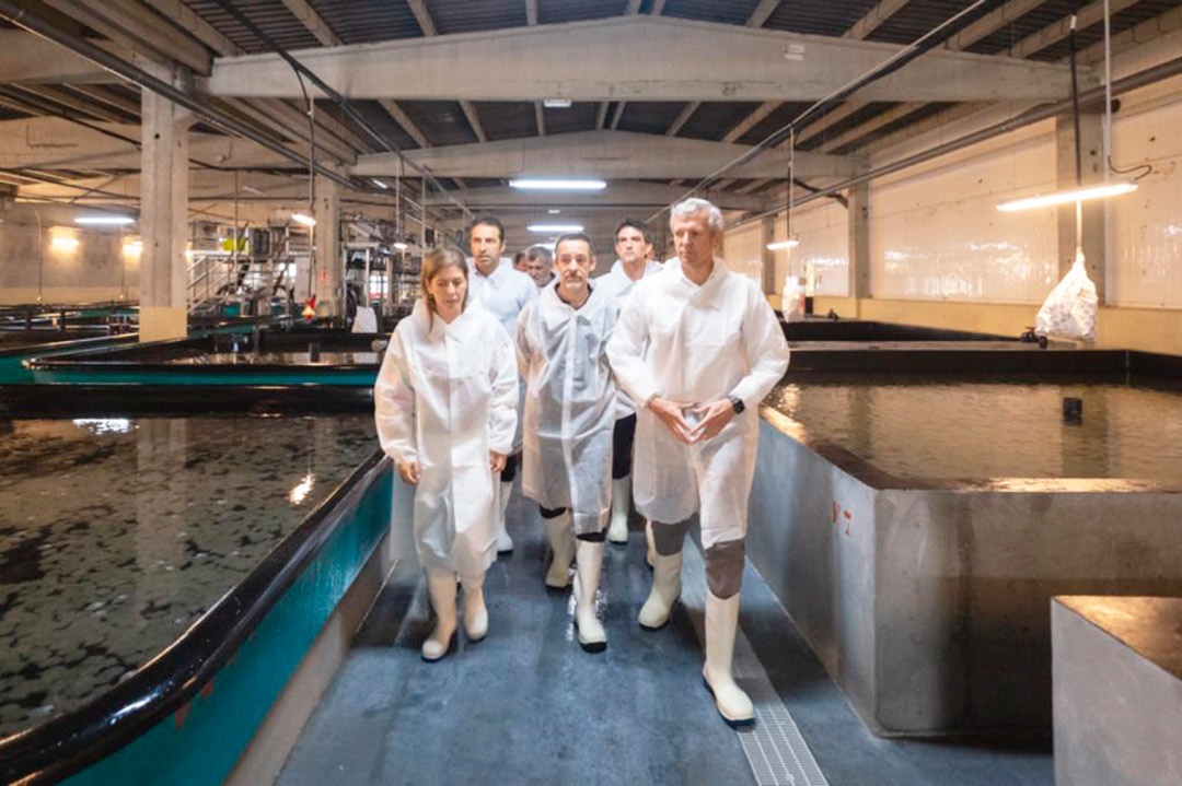 Presidente de la Xunta visita Stolt Sea Farm para confirmar su apoyo a ...